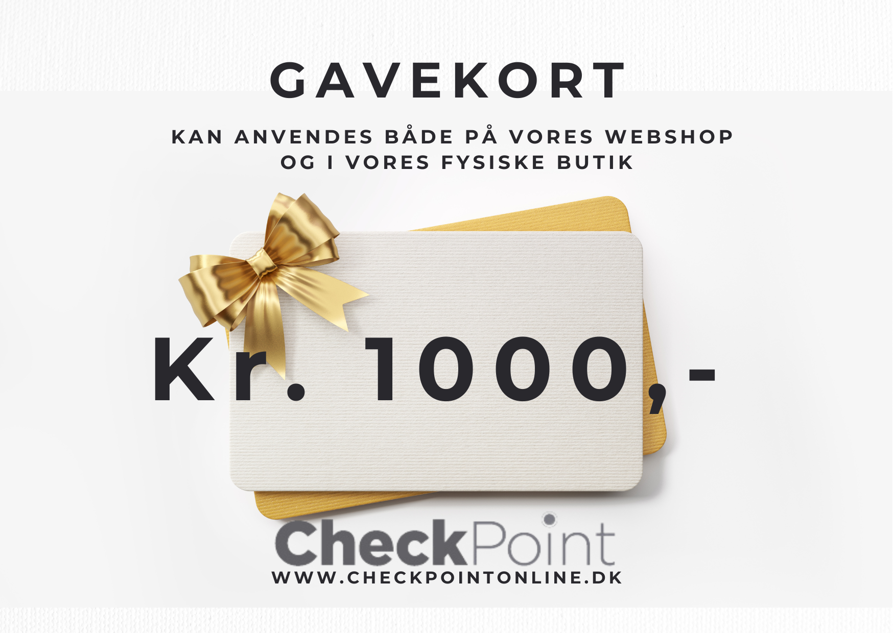 Gavekort til Check Point